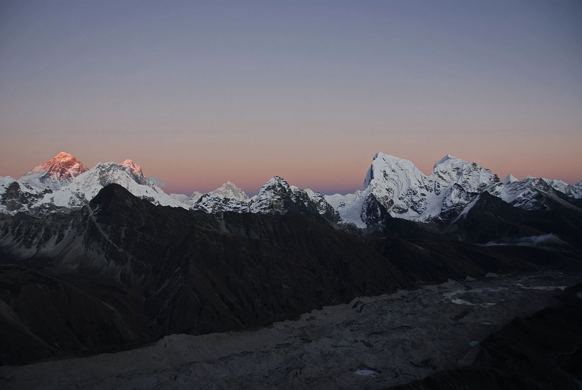 Gokyo Ri 08-1 Everest, Nuptse, Lhotse, Makalu, Cholatse, Tawache From ...