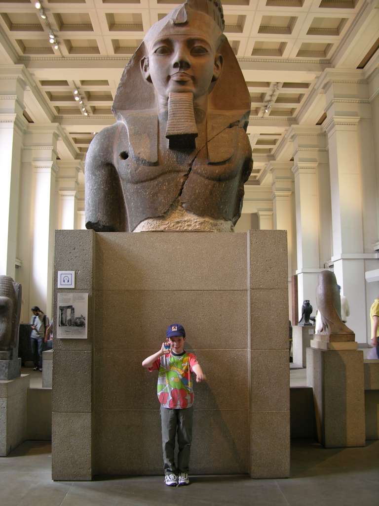 British Museum Top 20 02-1 Colossal Bust of Ramesses II and Pete