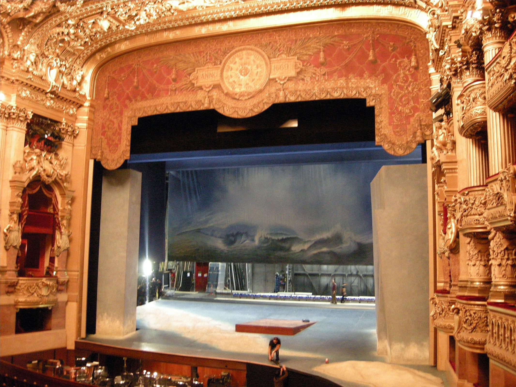 Paris Opera 06 Auditorium Stage La Grande Salle