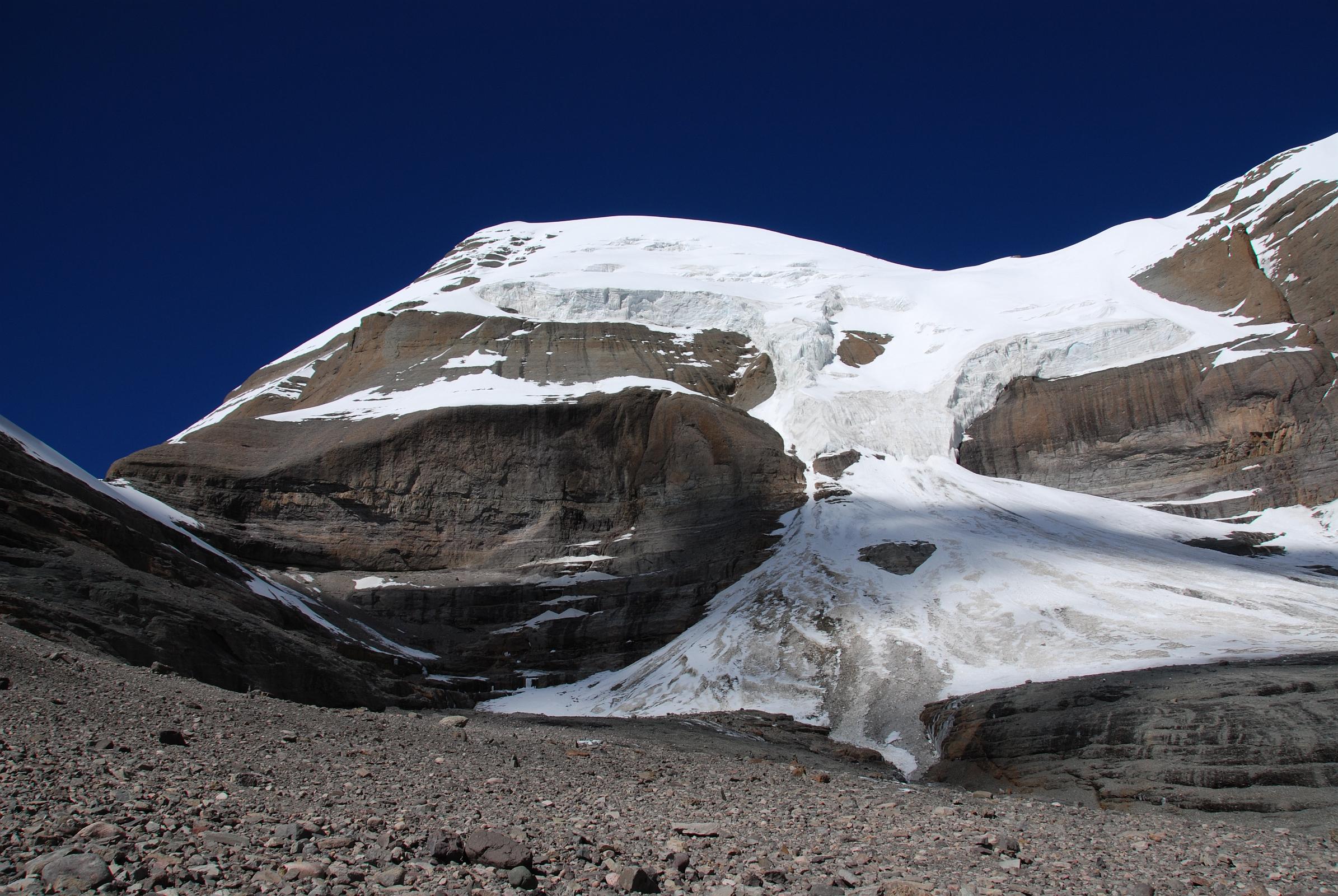 38 Mount Kailash From Bottom Of Nandi Pass In Eastern Valley On Mount ...