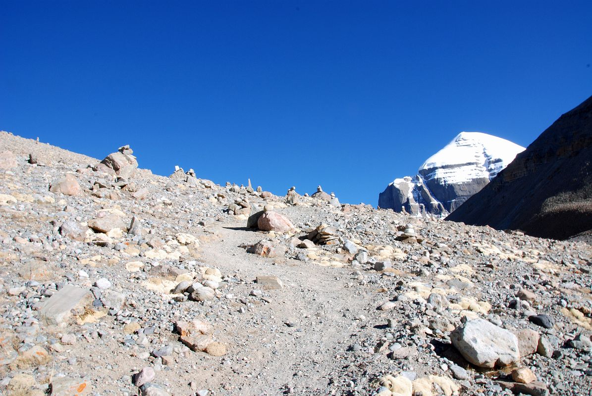 06 Mount Kailash Inner Kora Nandi Parikrama Trail Leading To Ridge With ...