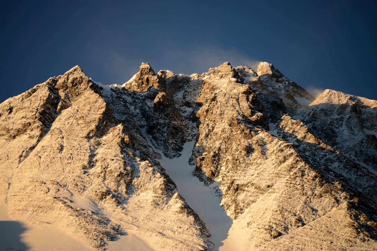 26 The Pinnacles Close Up Just After Sunrise From Mount Everest North ...