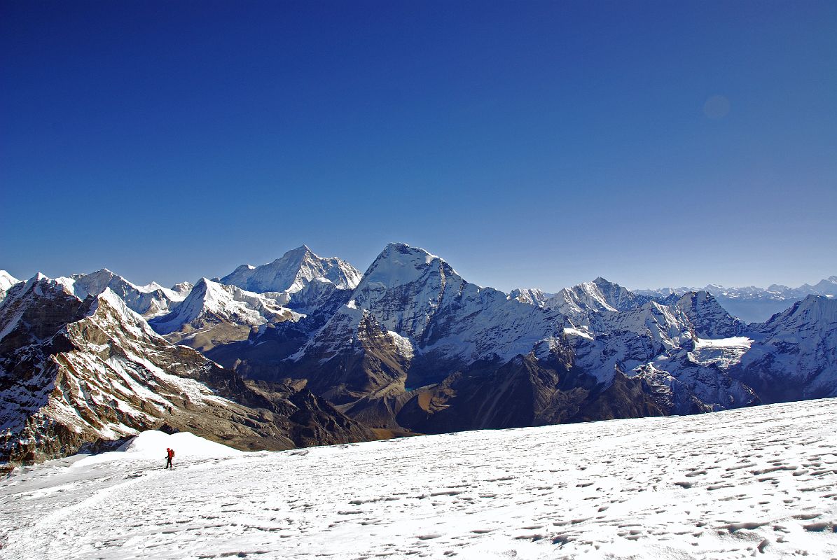 13 08 Peak 41, Baruntse, P6770, Kangchungtse and Makalu, Chamlang, Peak ...