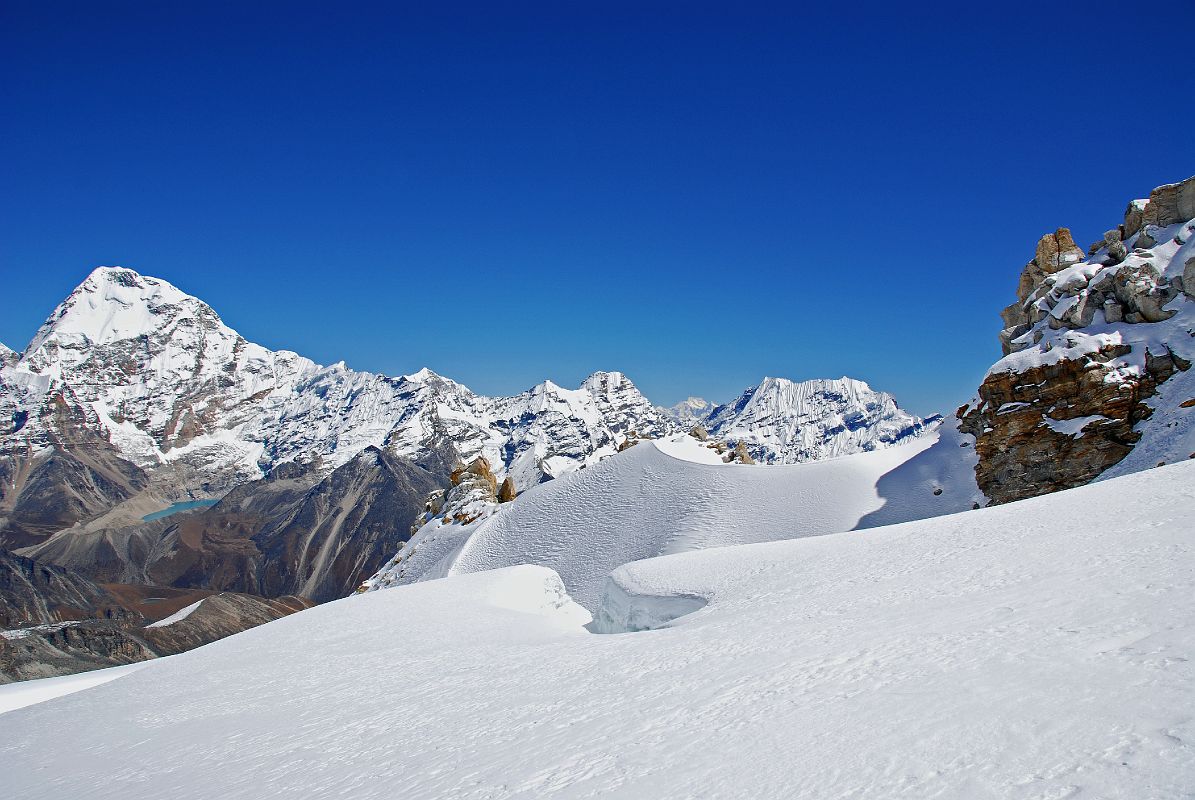 12 11 Chamlang, Peak 6 Mount Tutse, Kangchenjunga And Jannu From Mera ...