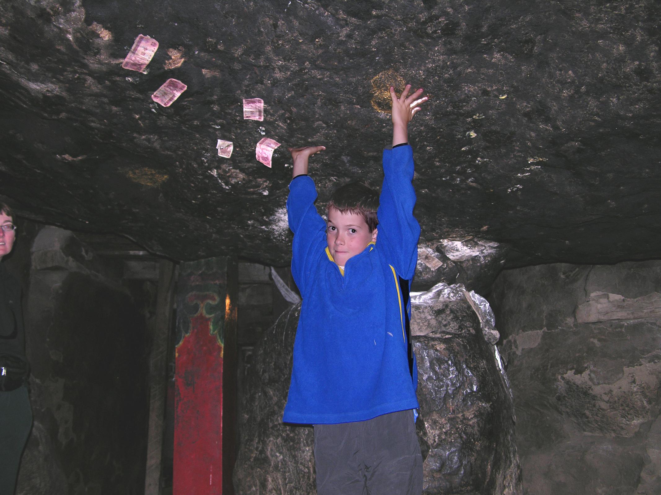 04 Peter Ryan At Milarepa Cave Near Nyalam